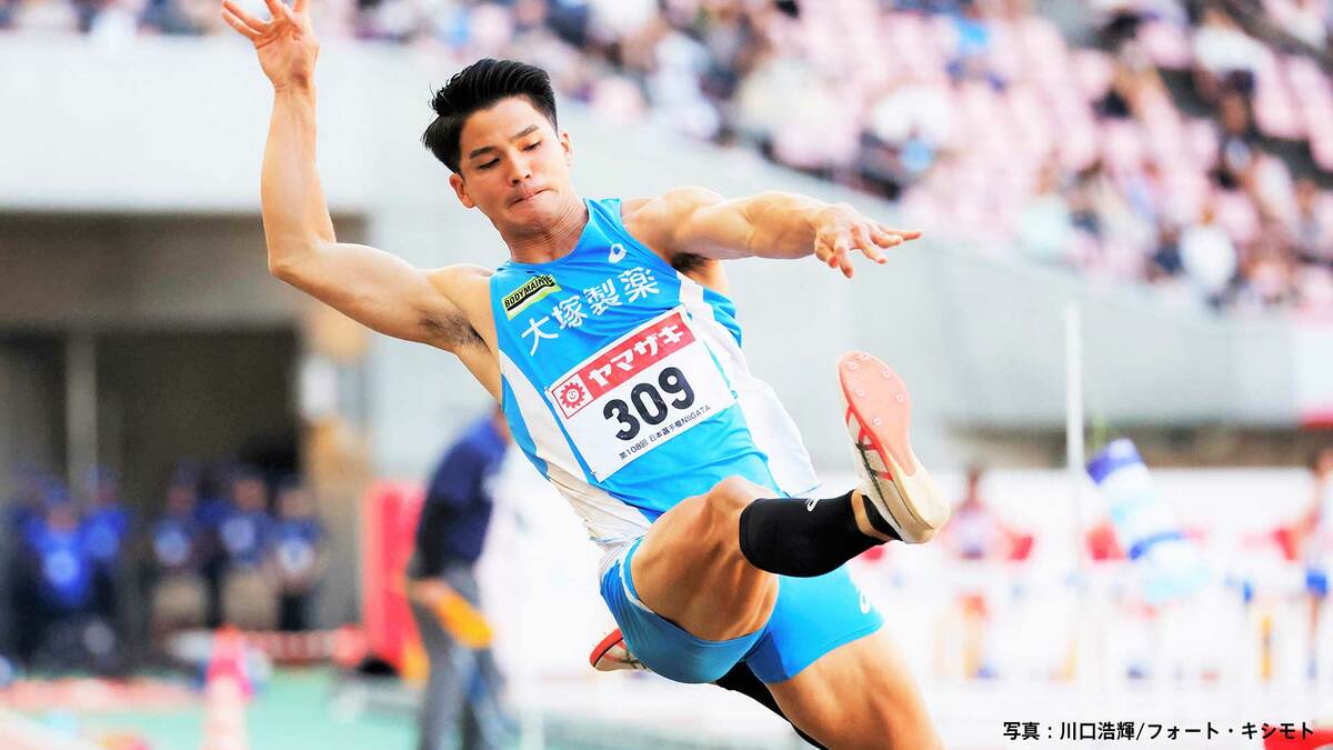 男子走幅跳 東京五輪代表の津波響樹が8m15で2位、二刀流・泉谷駿介は3位、橋岡優輝は5位【陸上セイコーGGP】 - ライブドアニュース
