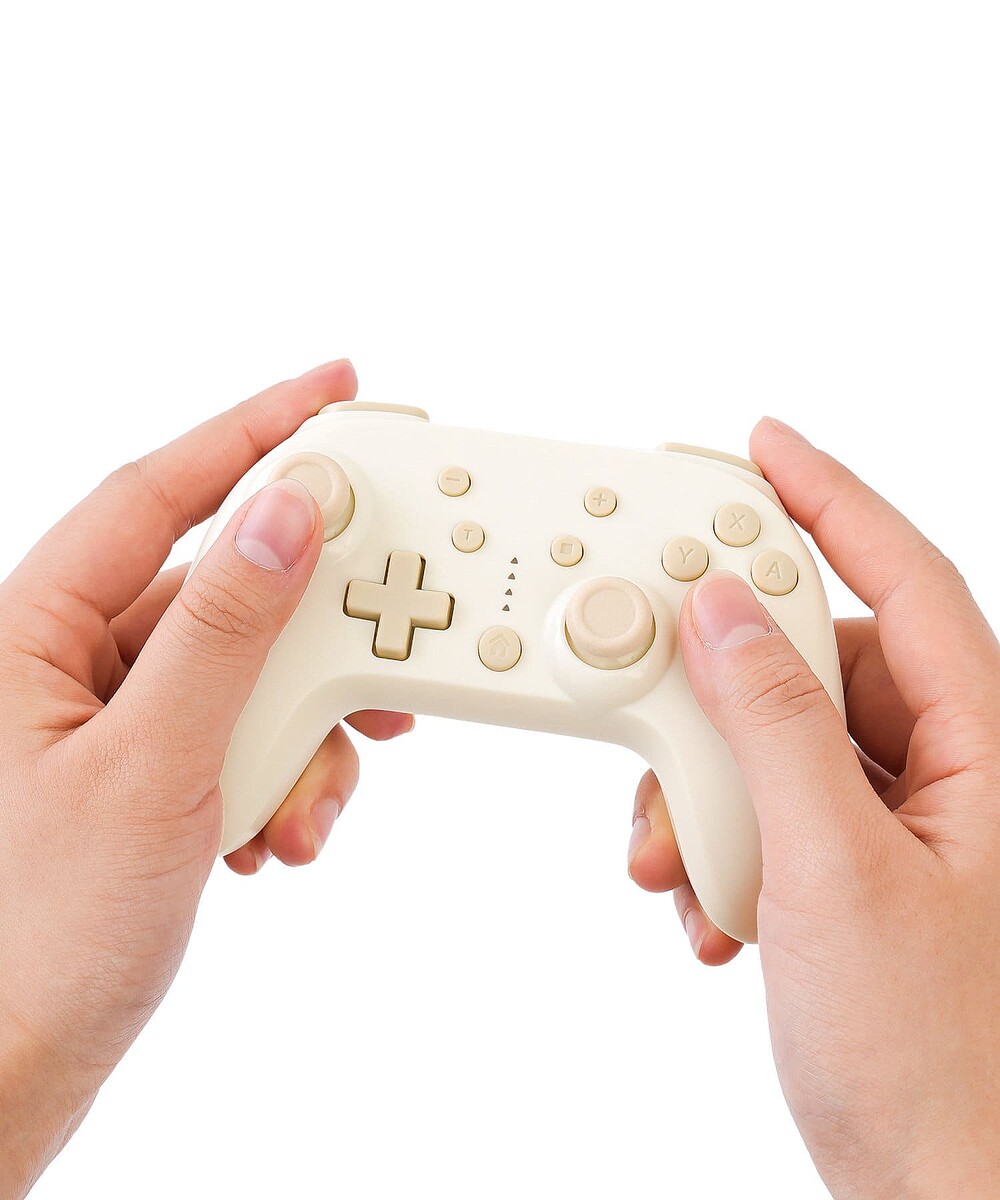 【画像】3COINS、Switch用「ミニワイヤレスコントローラー」を本日発売！ ジャイロ機能&ターボ連射機能付きブルー、アイボリー、グリーン、ピンクの4種類がラインナップ 2/12 ...