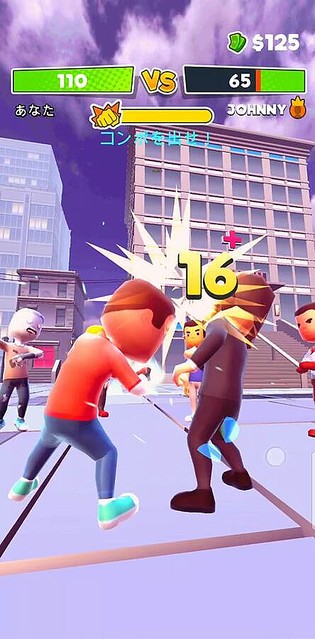 【画像】栄光を掴め！打撃と回避を駆使する対戦アクション『Swipe Fight!』：発掘！スマホゲーム 5/6 - ライブドアニュース