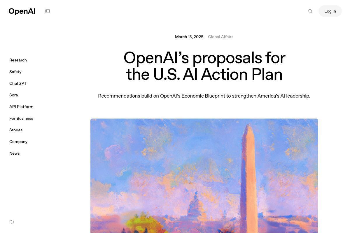 OpenAI、中国に勝つため保護されたコンテンツへのアクセス要求 - ライブドアニュース