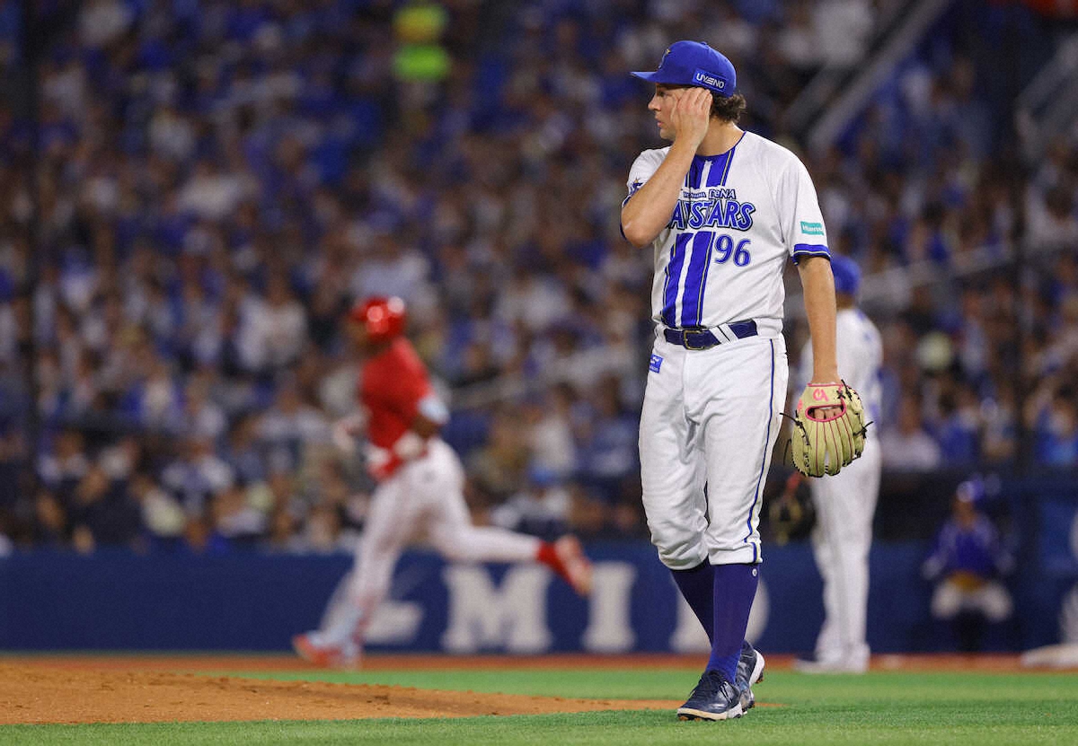 DeNAバウアー 9試合ぶり白星お預け 復帰戦は7回途中5失点降板で76日間勝ちなし - ライブドアニュース