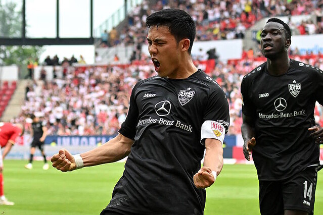 シュツットガルトの救世主？ 遠藤航、1G1Aの愛されるキャプテンを元日本代表FWも絶賛「勝負強いな！」 - ライブドアニュース