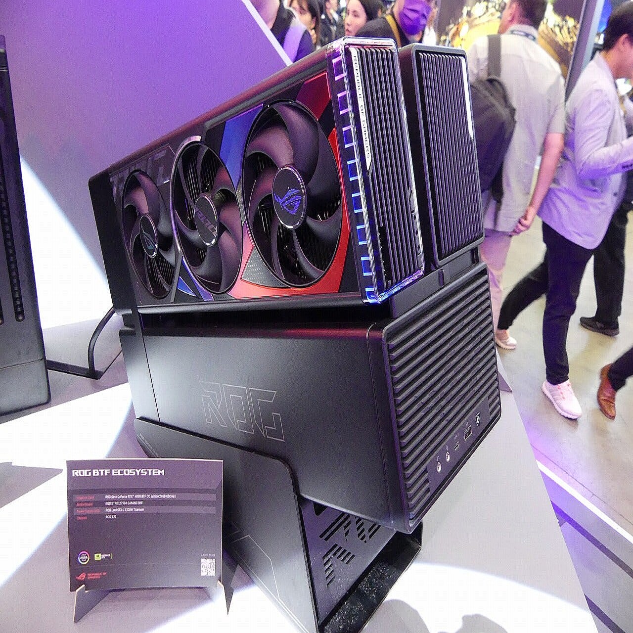COMPUTEX TAIPEI 2024 - BTFでPCのスタイルが変わる? ASUSとCooler Masterがグラボ露出型ケースを出展 ...