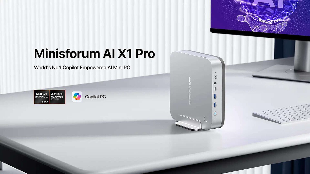 Ryzen AI 9 HX370を搭載したミニPC「Minisforum AI X1 Pro」が登場！高性能なモデルとして注目 - ライブドアニュース