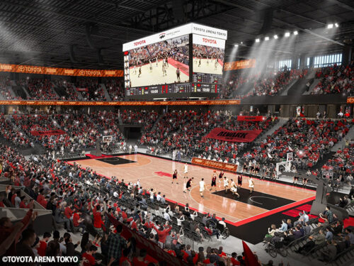 A東京の新本拠地「TOYOTA ARENA TOKYO」が竣工…10月3日Bリーグ開幕戦で開業 - ライブドアニュース