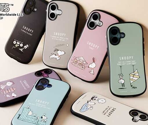 【iFace】PEANUTSデザインからくすみカラーの新柄が登場♪ - Peachy - ライブドアニュース