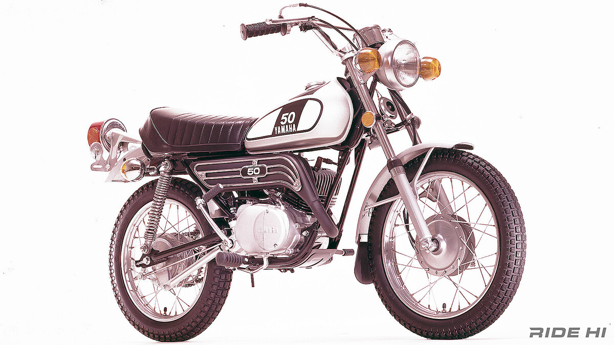 【画像】ミニトレの愛称でオフロードスタイルに親しませたヤマハGT50/80！【このバイクに注目】（このバイクに注目） 7/13 - ライブドアニュース