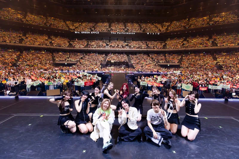 【画像】【レポート】Mrs. GREEN APPLE、イベント＜The Performance＞でNiziUやRIIZEとコラボ 26/27 - ライブドアニュース
