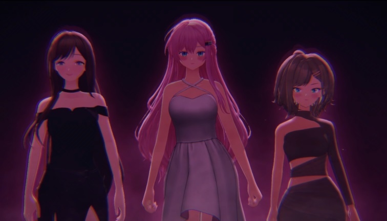 【画像】バーチャルガールズグループPINKVERSE、ついに正式デビュー！デジタルシングル「Call Devil」MV公開 2/2 ...