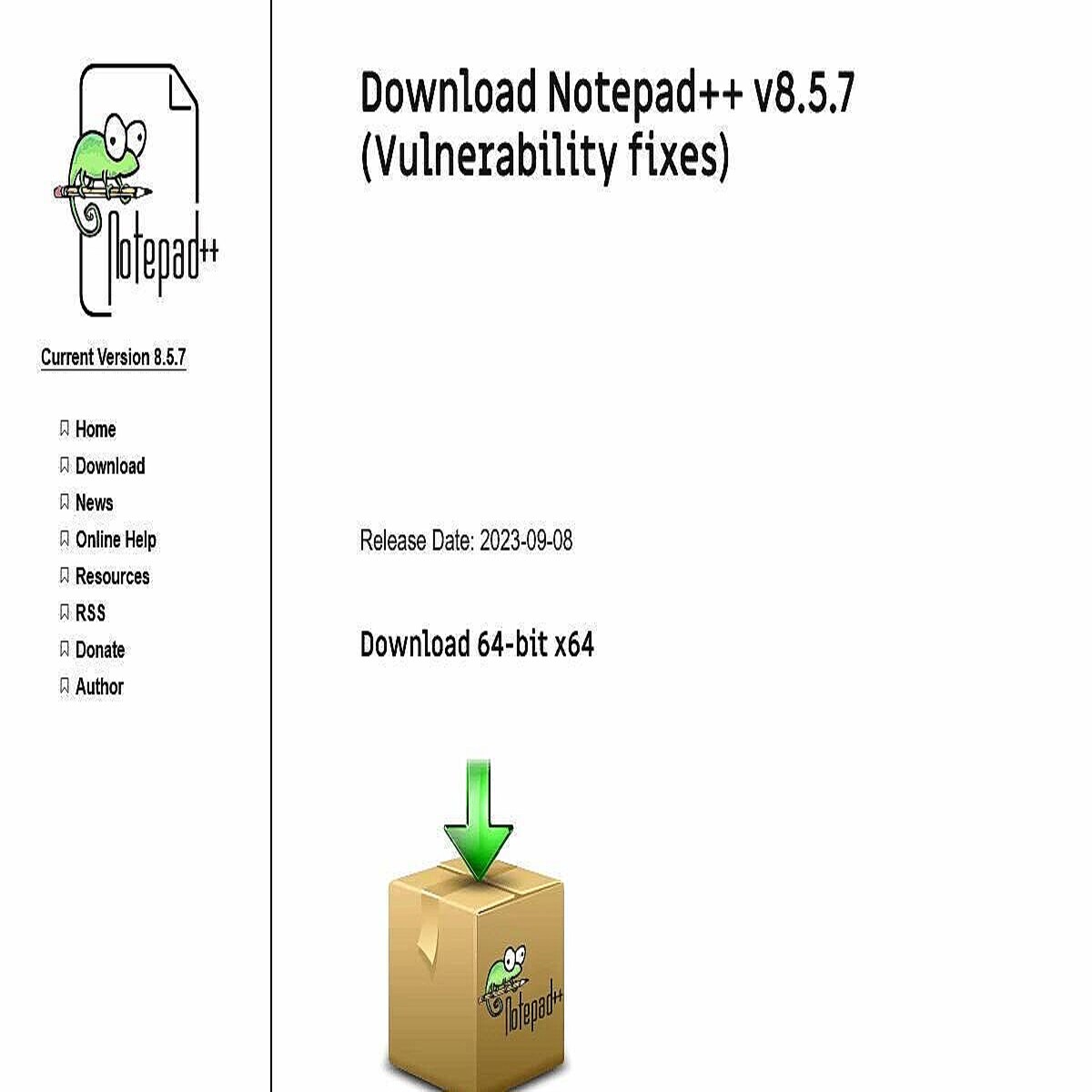 Notepad++ v8.5.7リリース、複数の脆弱性を修正 (2023年9月12日掲載) - ライブドアニュース