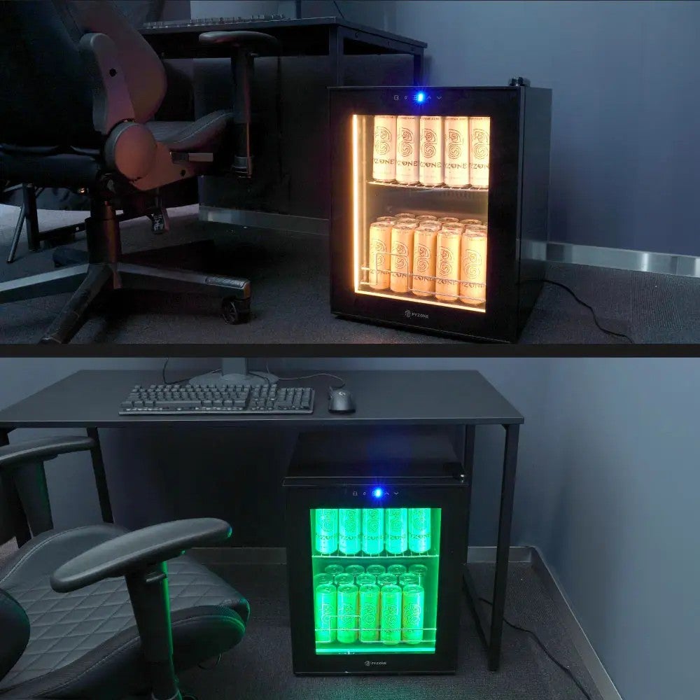 サンコー、LEDで6色のライティングを楽しめる「RGBゲーミング冷蔵庫 40L」 - ライブドアニュース