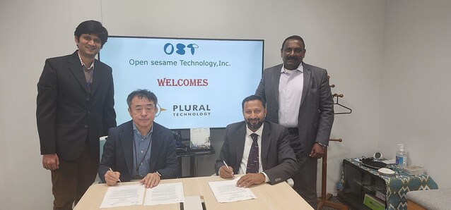 「Plural Technology Private Limited」と業務提携契約を締結！オープンセサミ・テクノロジー - ライブドアニュース