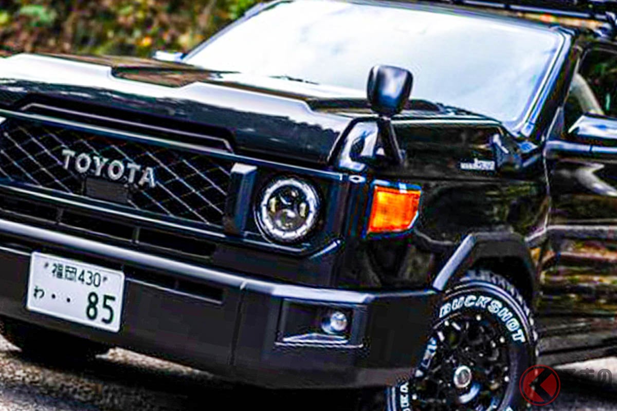 391万円！ トヨタ「“ミニ”ランクル!?」な「プロボックス“デストロイヤー”」に反響多数！ タフ顔×上質内装もイイ“コンプリートカー”「70YO.70」仕様が話題に - ライブドアニュース