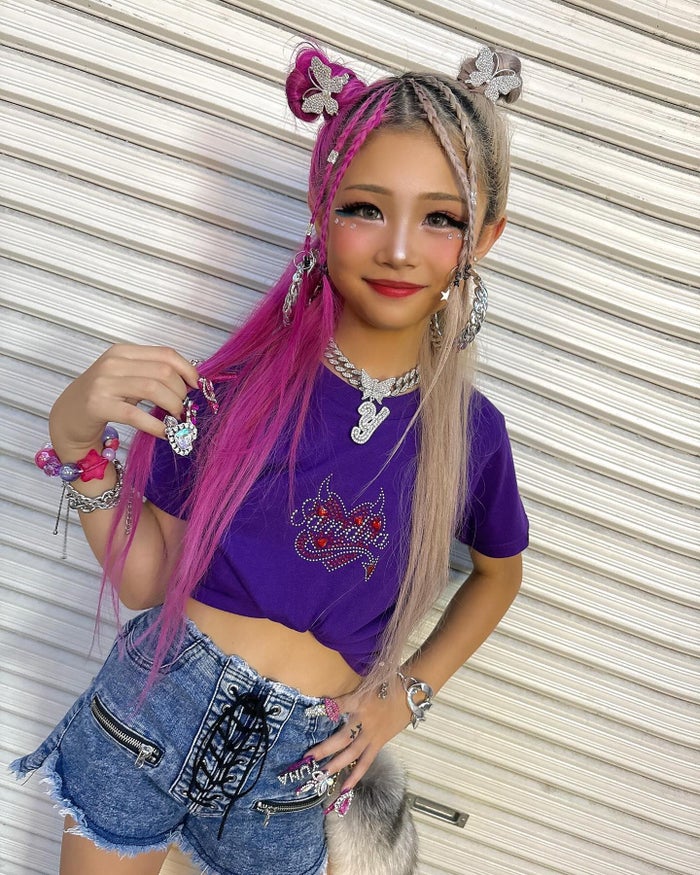 小学生ギャルモデルゆなち、浴衣姿＆盛り髪披露「お祭りでも目立ってる」「超可愛い」と絶賛の声 - ライブドアニュース