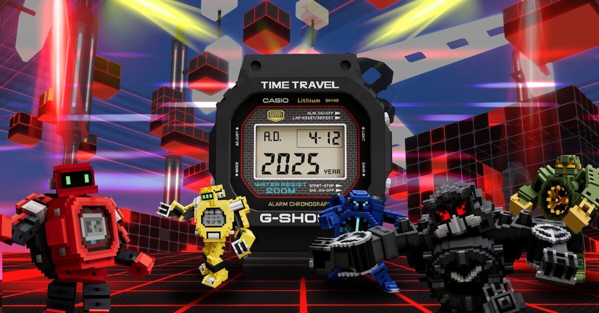 カシオ、G-SHOCKの世界観を体験できるゲームコンテンツ／NFTをメタバースで提供 - ライブドアニュース
