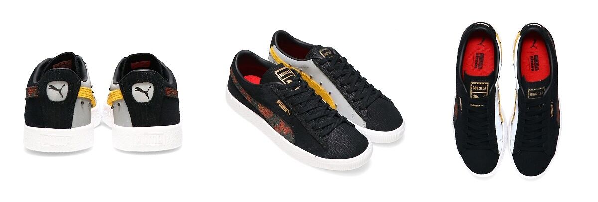 SECRETBASEから新色ブルーのソフビゴジラ登場! - “偽ゴジラ”モチーフのPUMAスニーカーとセットで「atmos」で発売 ...