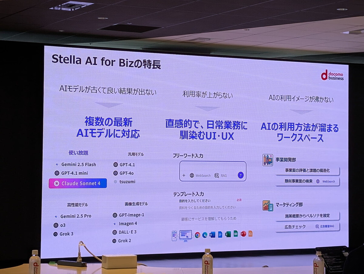 NTT Comが「Stella AI for Biz」の提供を開始、月額2000円の法人向け生成AI - ライブドアニュース