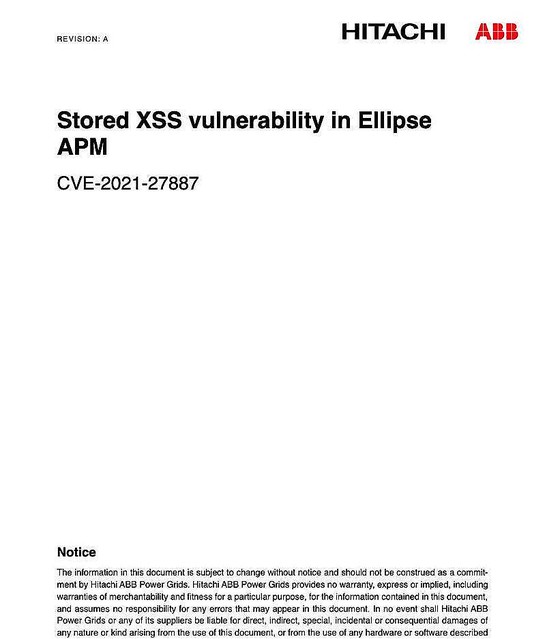 Hitachi ABB Power Grids Ellipse APMに脆弱性、アップデートを - ライブドアニュース