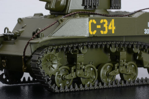 【画像】「1/48 アメリカ軽戦車 M5A1 スチュアート」レビュー偵察能力に優れた機敏な戦車を、全長約10cmで表現 49/51 - ライブドアニュース