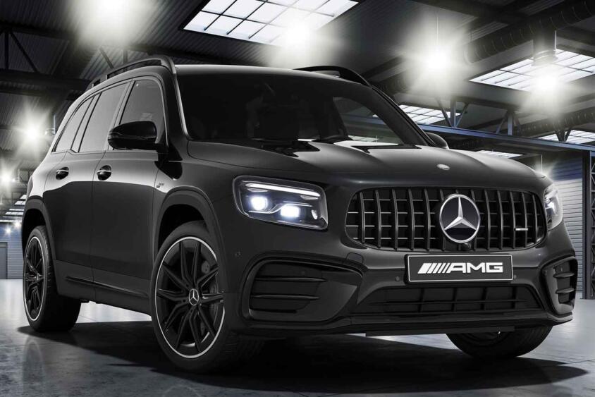全身ブラックで統一された50台限定の特別仕様車！ メルセデスAMG GLB 35 4MATIC ブラックマスターピースの予約販売を開始 ...