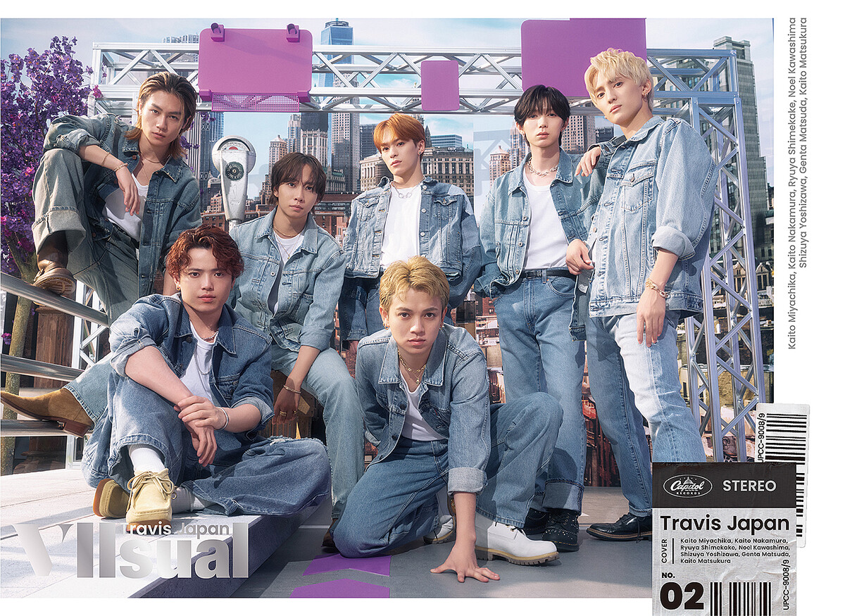 【画像】デビュー前の楽曲を収録！Travis Japan、2ndアルバム『VIIsual』初回J盤のスペシャルティザー映像公開 - ライブドアニュース