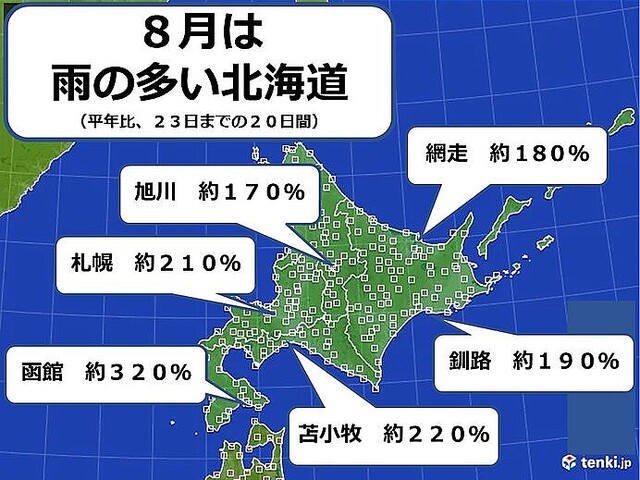 北海道 週末はぐずついた天気に? - ライブドアニュース