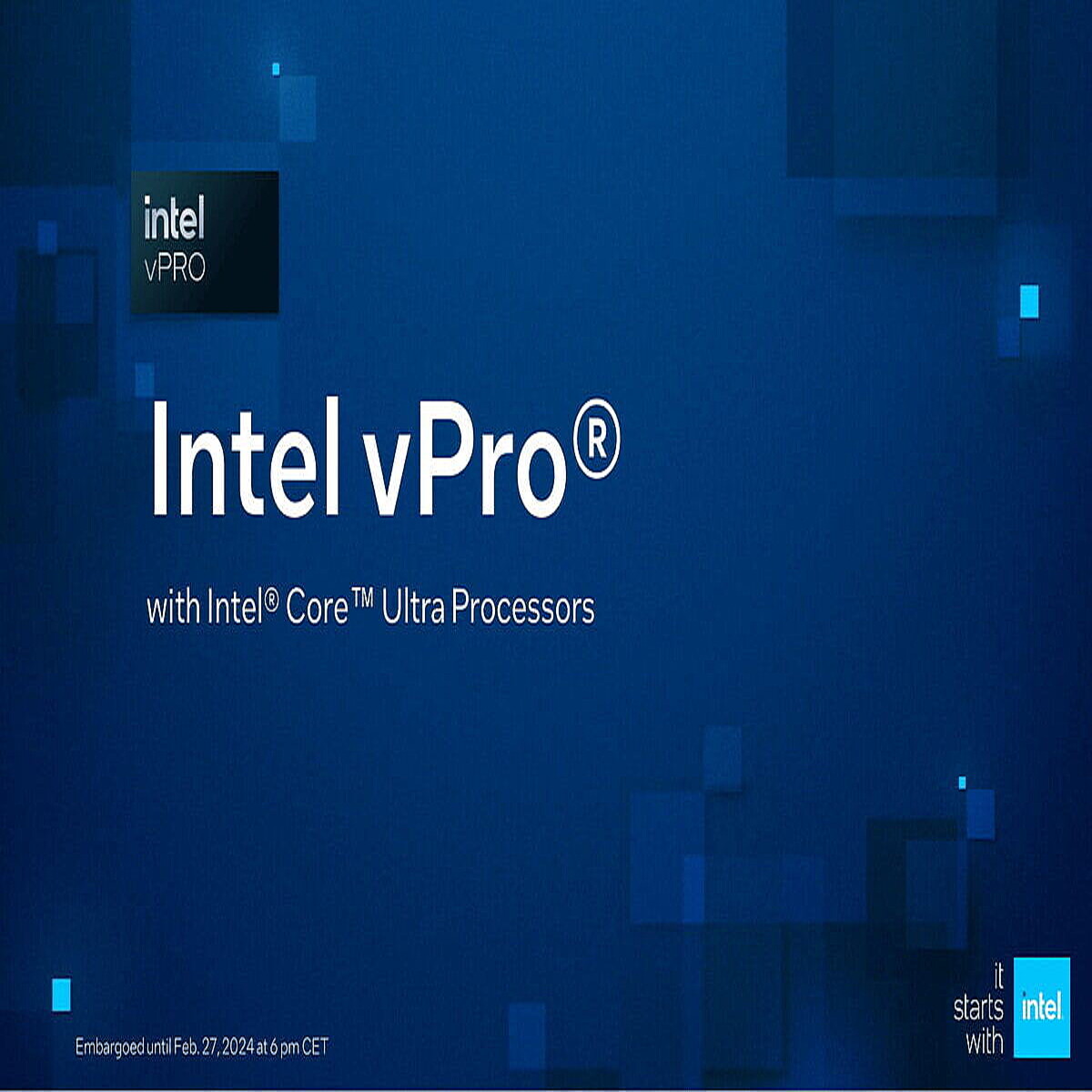 モバイル向け「Intel Core Ultra vPro」発表 - 第14世代Coreはデスクトップ向けのみに (2024年2月28日掲載 ...