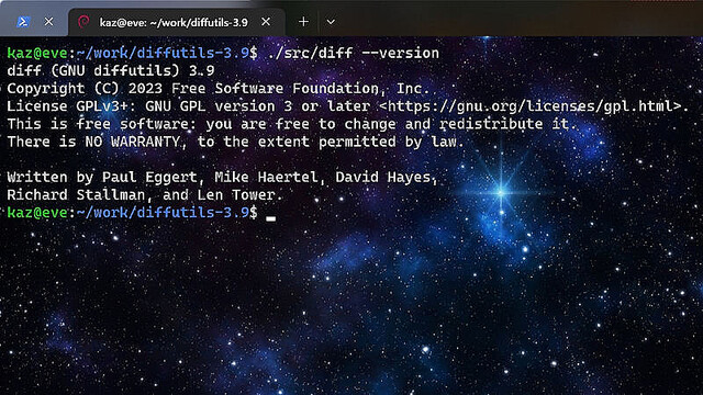 ファイル比較の定番ツール「GNU Diffutils」の新バージョンv3.9 - ライブドアニュース