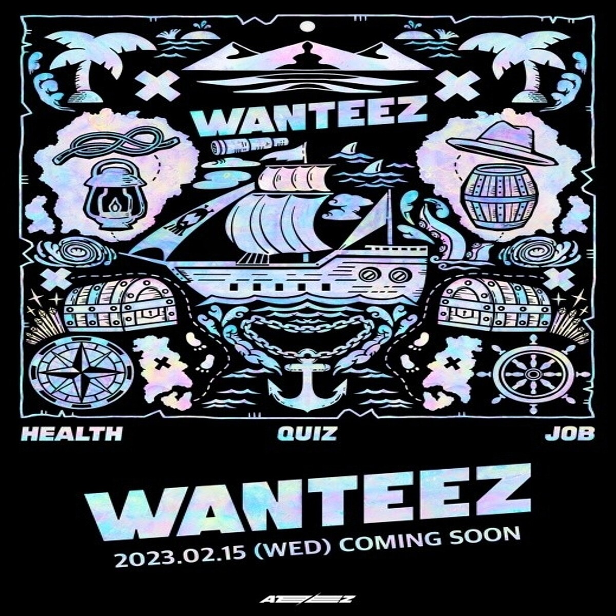 ATEEZ、自主制作バラエティ番組「WANTEEZ」カムバックポスターを公開…2月15日からスタート (2023年2月13日掲載 ...