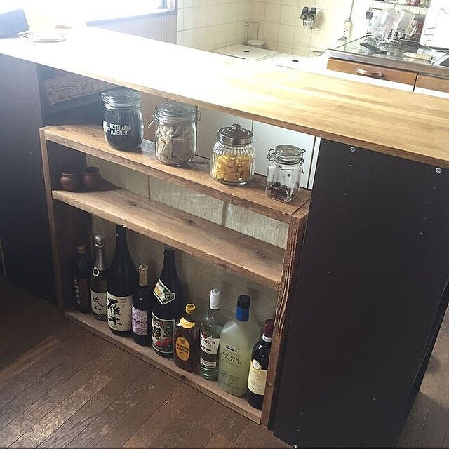 憧れのキッチンカウンターを手作り！DIYの実例アイデア集12選 - ライブドアニュース