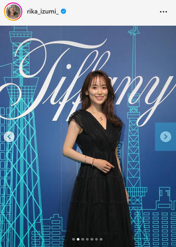 泉里香「ティファニー」イベント登場「女神すぎてノックアウト」「ジュエリーより輝いている」 - ライブドアニュース