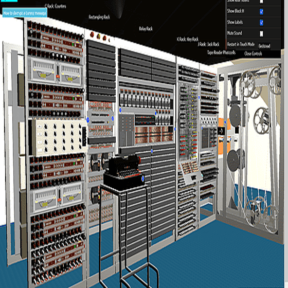 ナチス・ドイツのローレンツ暗号を解読する計算機「Colossus」をバーチャルで忠実に再現した「Virtual Colossus 3D」 (2024年4月29日掲載) - ライブドアニュース