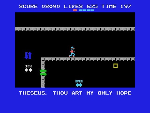 「プロジェクトEGG」にて「テセウス（MSX0 Stack版）」が本日5月29日にリリース！勇者テセウスを操作してお姫様を救出するアクションゲーム - ライブドアニュース