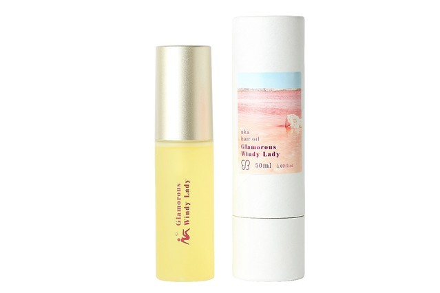 uka“甘くセクシーな香り”ヘアオイル「グラマラスウィンディーレディ」レギュラー化 - Peachy - ライブドアニュース