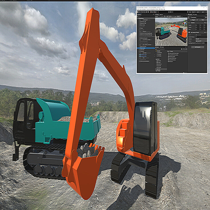 リアルタイムで作業環境をデジタルで再現する「建機・土壌シミュレータ」を開発 物理エンジンを実装 VMC Motion Technologies (2021年11月15日掲載) - ライブドアニュース