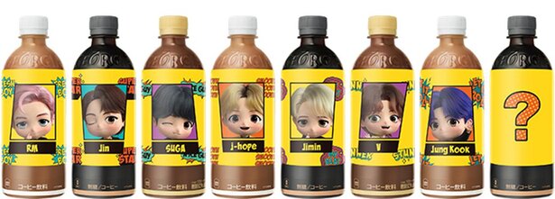 「ジョージア」とBTSのキャラクター「TinyTAN」が初コラボ！ 期間限定ポップアップを開催！ - Peachy - ライブドアニュース