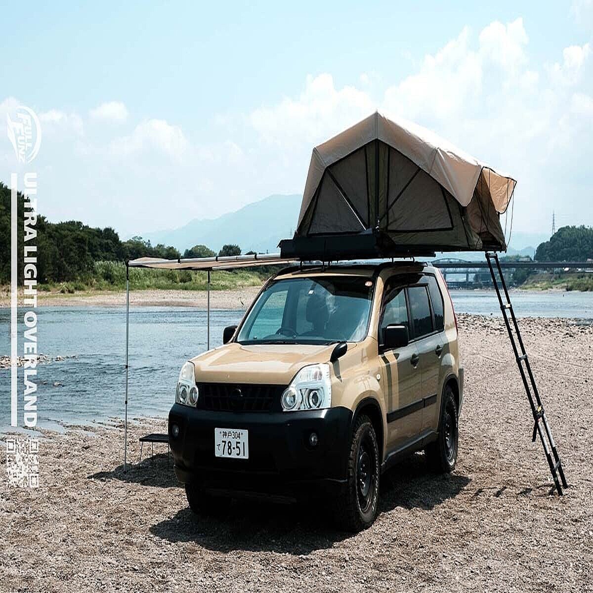 ルーフラックのTiNY HydEouTに最大テントスペースの「FOLD」が登場 (2024年3月11日掲載) - ライブドアニュース