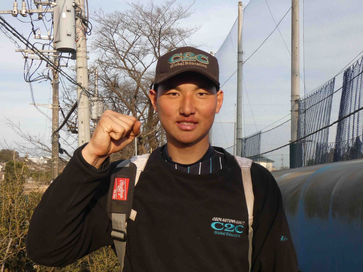 【高校野球】194センチの「二刀流1年生」山梨学院・菰田陽生が2安打と躍動 - ライブドアニュース