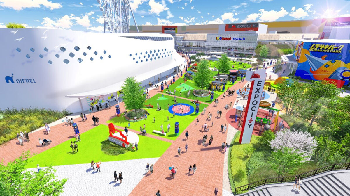 ららぽーとEXPOCITYが開業2度目のリニューアル--「空の広場」が大規模拡大 - ライブドアニュース