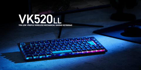 エレコム、75%サイズのロープロファイルゲーミングキーボード「VK520LL」2月下旬発売！スペースバーのユニットを変更できる - ライブドアニュース