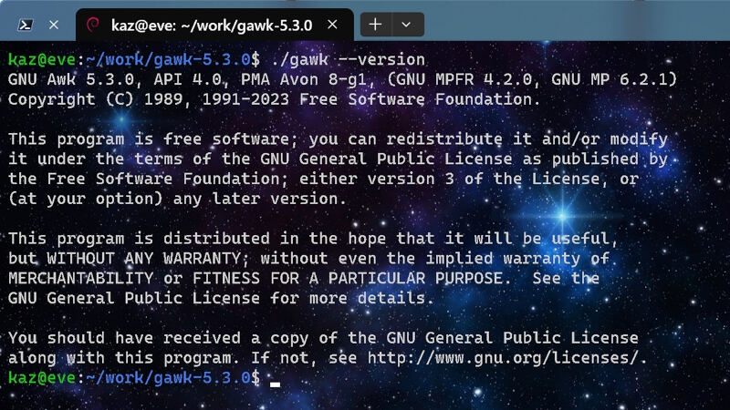 CSV解析対応のGawk バージョン5.3.0 - ライブドアニュース