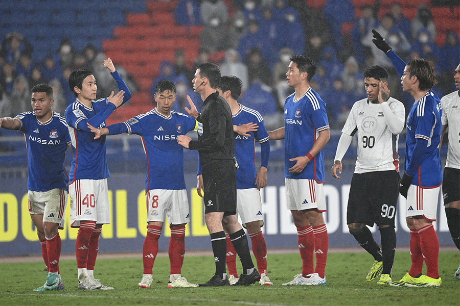 ACL横浜FM戦、VAR介入基準にブレ？ 2つの事象に疑問符…Jリーグと明確な違い - ライブドアニュース