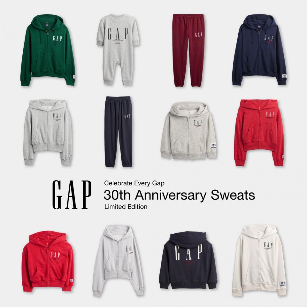 【Gap】日本上陸30周年を記念したポップアップショップが各地にオープン。購入者特典の「オリジナルキーホルダー」は絶対ゲットしたい...！ - Peachy - ライブドアニュース