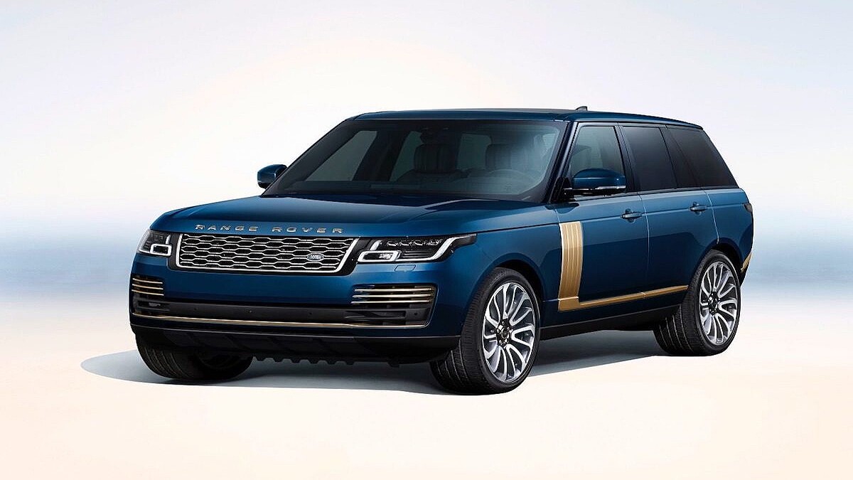 限定5台! レンジローバーにブルー×ゴールドの特別仕様車「RANGE ROVER SV GOLDEN EDITION」登場 (2021年10月 ...