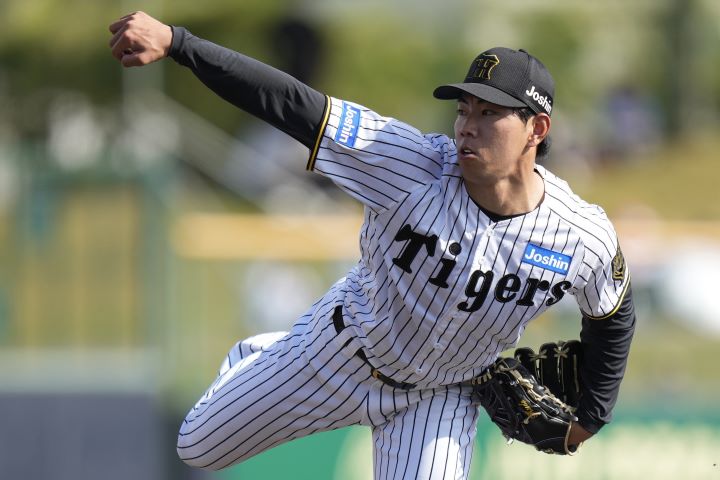 虎の育成右腕が衝撃デビュー、実戦初登板でいきなり158kmの火の玉ストレートを披露 - ライブドアニュース