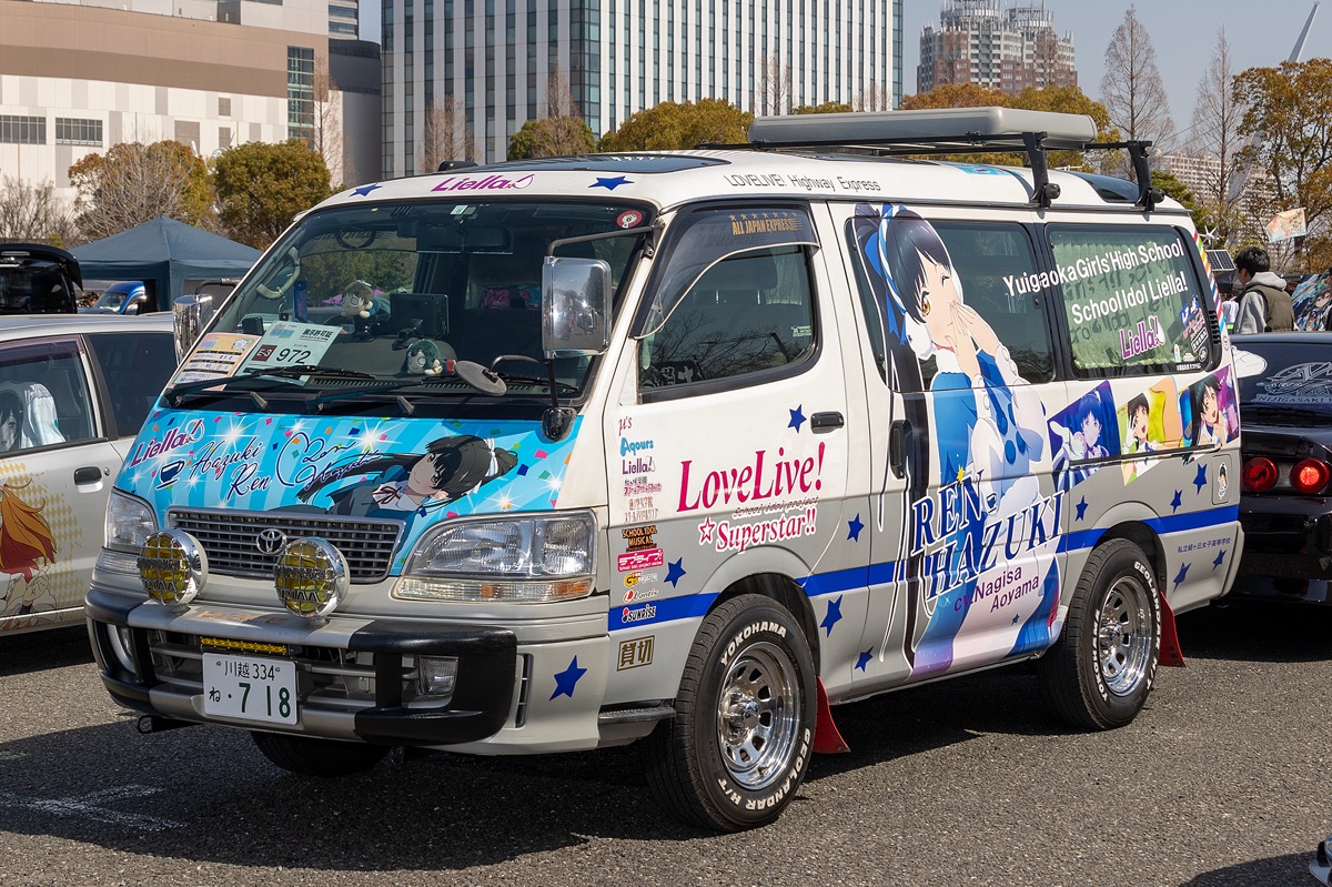 【写真大量】なんと痛車が1000台集結！「Yupiteru presents お台場痛車天国2024」の参加者たちに聞いた「痛車の作り方」 - ライブドアニュース