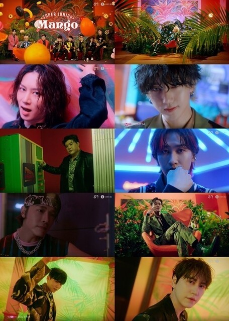 SUPER JUNIOR、タイトル曲「Mango」MV予告映像を公開…より成熟した魅力をアピール - ライブドアニュース