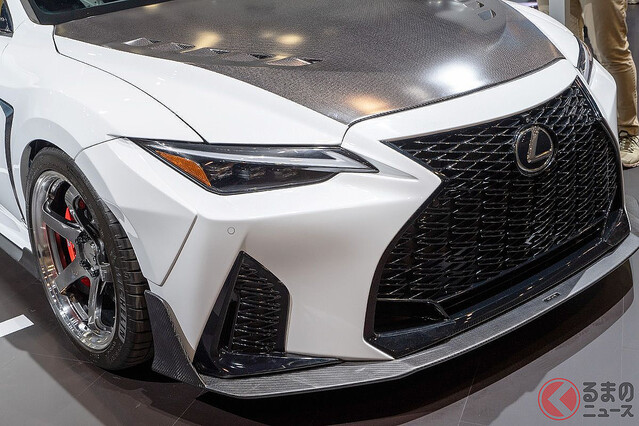 レクサスが2人乗りセダン「IS600+」世界初公開！約600馬力のV6ツインターボエンジンを搭載！ ド迫力スタイルをSEMAでお披露目！ 現地 ...