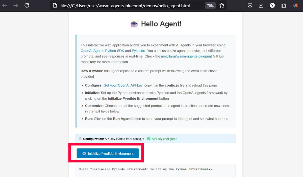 Mozilla、Pyodideを使ってHTMLファイルでAIエージェントを動かす″Wasm Agents″ - ライブドアニュース