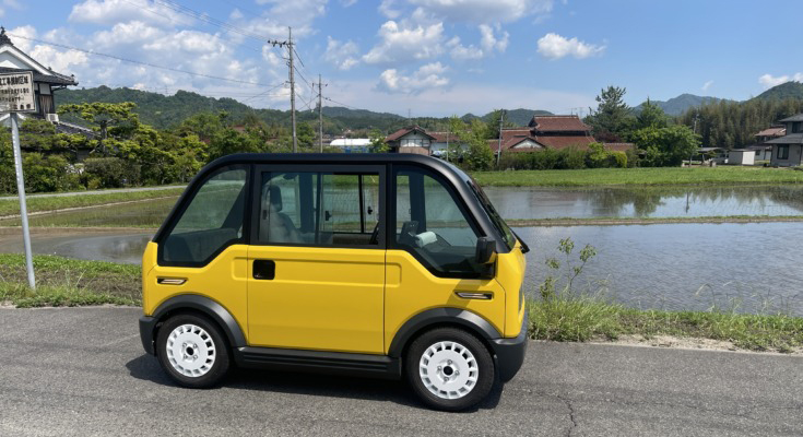 KGモーターズ 1人乗り短距離向け超小型EV「ミニマムモビリティ」の量産販売を目指す MaaS事業の将来ビジョンをYouTubeで発表 - ライブドアニュース